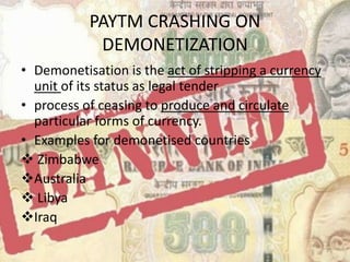 Paytm case study | PPTX