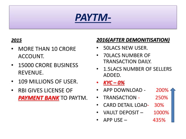 PAYTM - HOW PAYTM POSITIONING THE MARKET | PPTX | Business Utilities ...