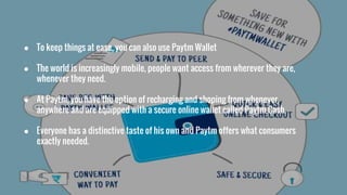 Paytm Market Analysis | PPTX