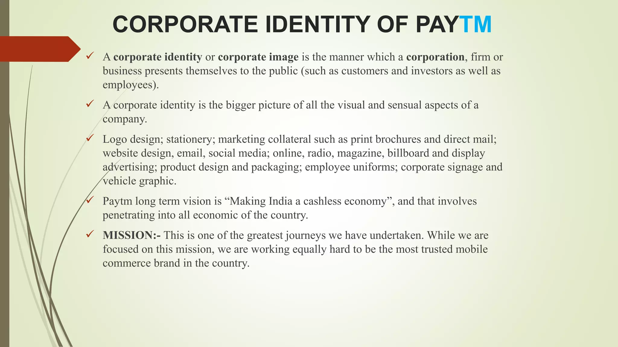 Case Study on PAYTM | PPTX