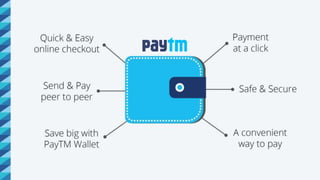 Paytm: Marketing Mix | Pros & Cons | PPTX