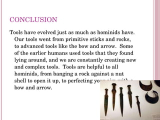 Payton_EarlyHumanTools | PPT