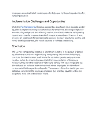 Pay Transparency | PDF