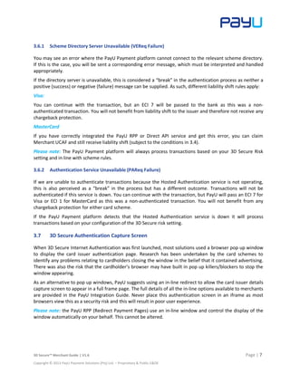 PayU 3D Secure Merchant Guide | PDF