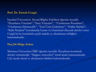 Pazarlama Hakkinda Herşey | PPT