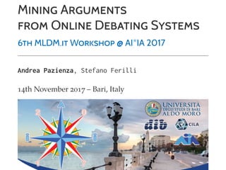 Mining Arguments from Online Debating Systems | PPT
