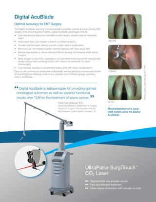 Digital AcuBlade Brochure | PDF