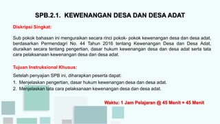 PB.2 KEBIJAKAN PENYELENGGARAAN PEMDES.pptx