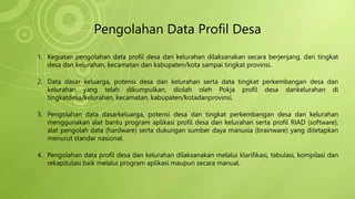 PB.8.2 PENGUMPULAN DATA DAN INFORMASI DI DESA.pptx