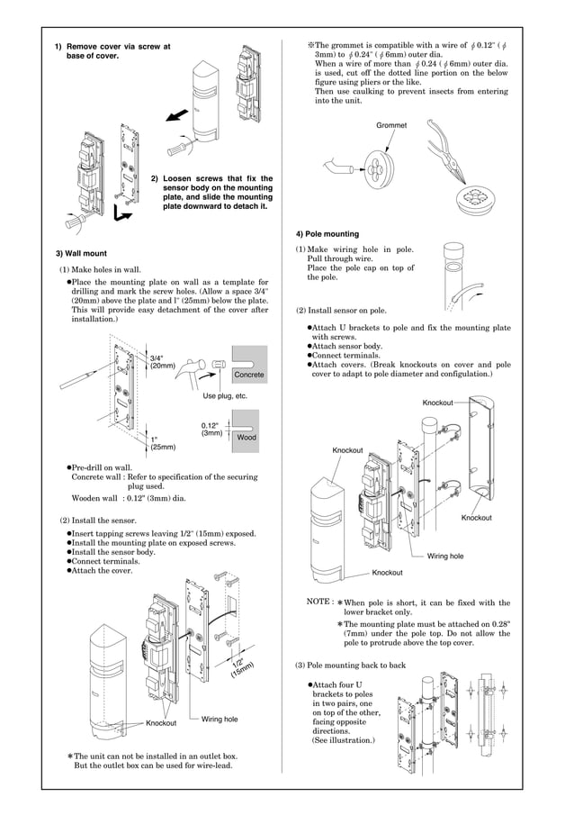 Takex PB-50F Instruction Manual | PDF