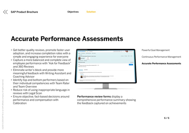 SAP SuccessFactors Performance & Goals | PDF