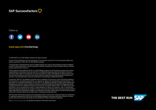 SAP SuccessFactors Performance & Goals | PDF