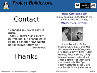 Project-Builder.org Presentation | PPT