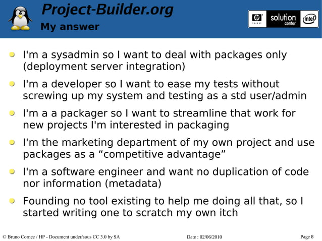Project-Builder.org Presentation | PPT