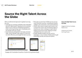 SAP SuccessFactors Recruiting | PDF