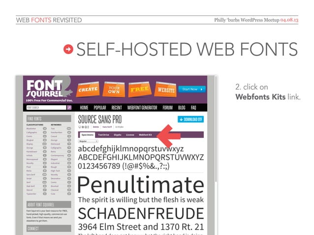 Web Fonts Revisited | PDF | Web Design and HTML | Internet