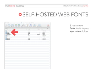 Web Fonts Revisited | PDF | Web Design and HTML | Internet