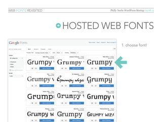 Web Fonts Revisited | PDF | Web Design and HTML | Internet