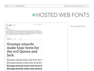 Web Fonts Revisited | PDF | Web Design and HTML | Internet