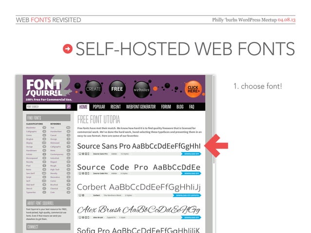 Web Fonts Revisited | PDF | Web Design and HTML | Internet
