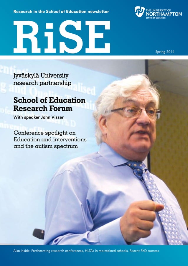 RiSE (Research in School of Education ) newsletter Issue03 (Spring 2011 ...