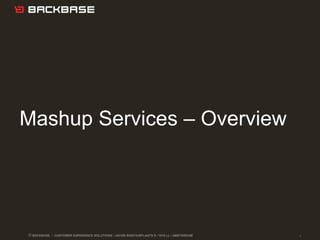 Mashup Services Overview | PPT