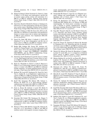 Hereditary Breast and Ovarian Cancer Syndrome | PDF