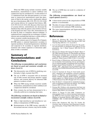 Intrapartum fetal monitoring Nomenclature interpretation management | PDF