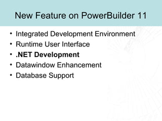PowerBuilder 11 .Net Application Deployment | PPT
