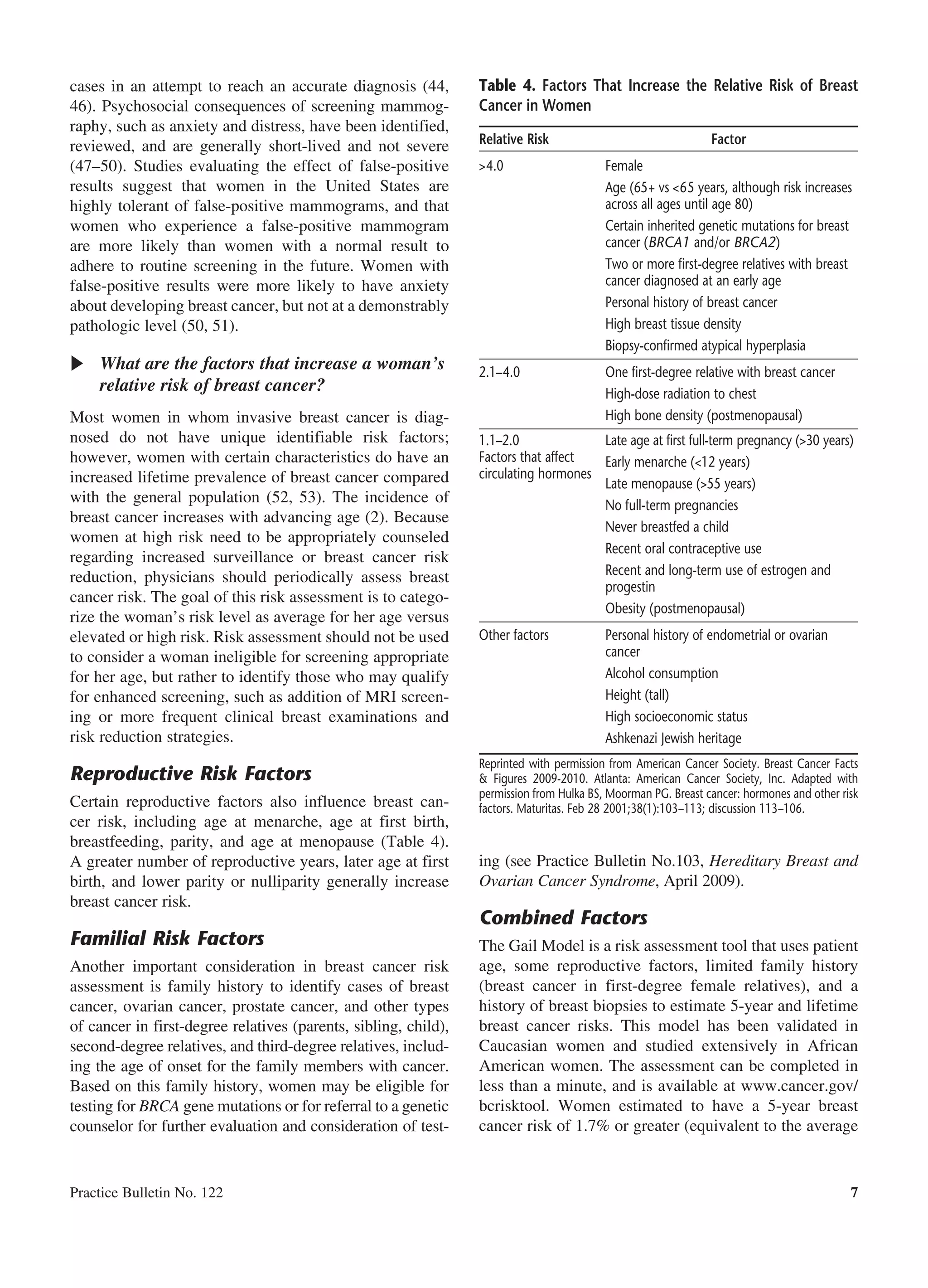 Breast Cancer Screening | PDF