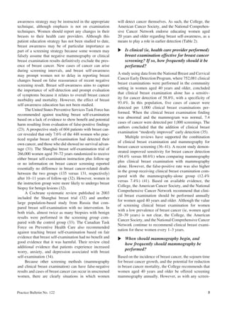 Breast Cancer Screening | PDF