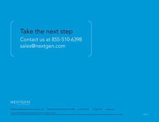 NextGen Practice Management | PPT