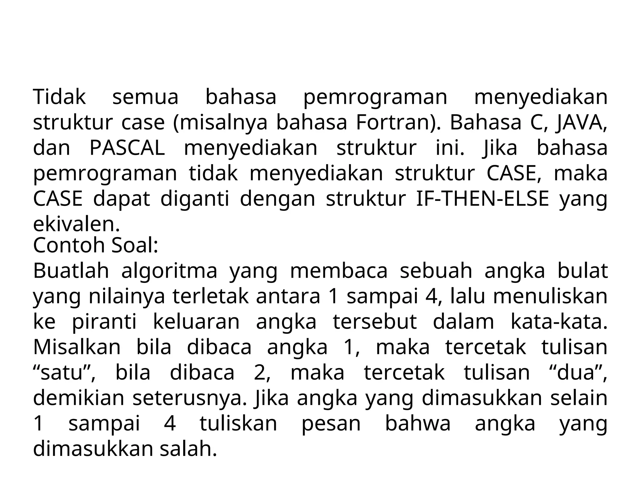 pb5mat_pert5 .ppt algoritma pemrograman c | PPT