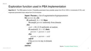 Population Based Augmentation | PPTX