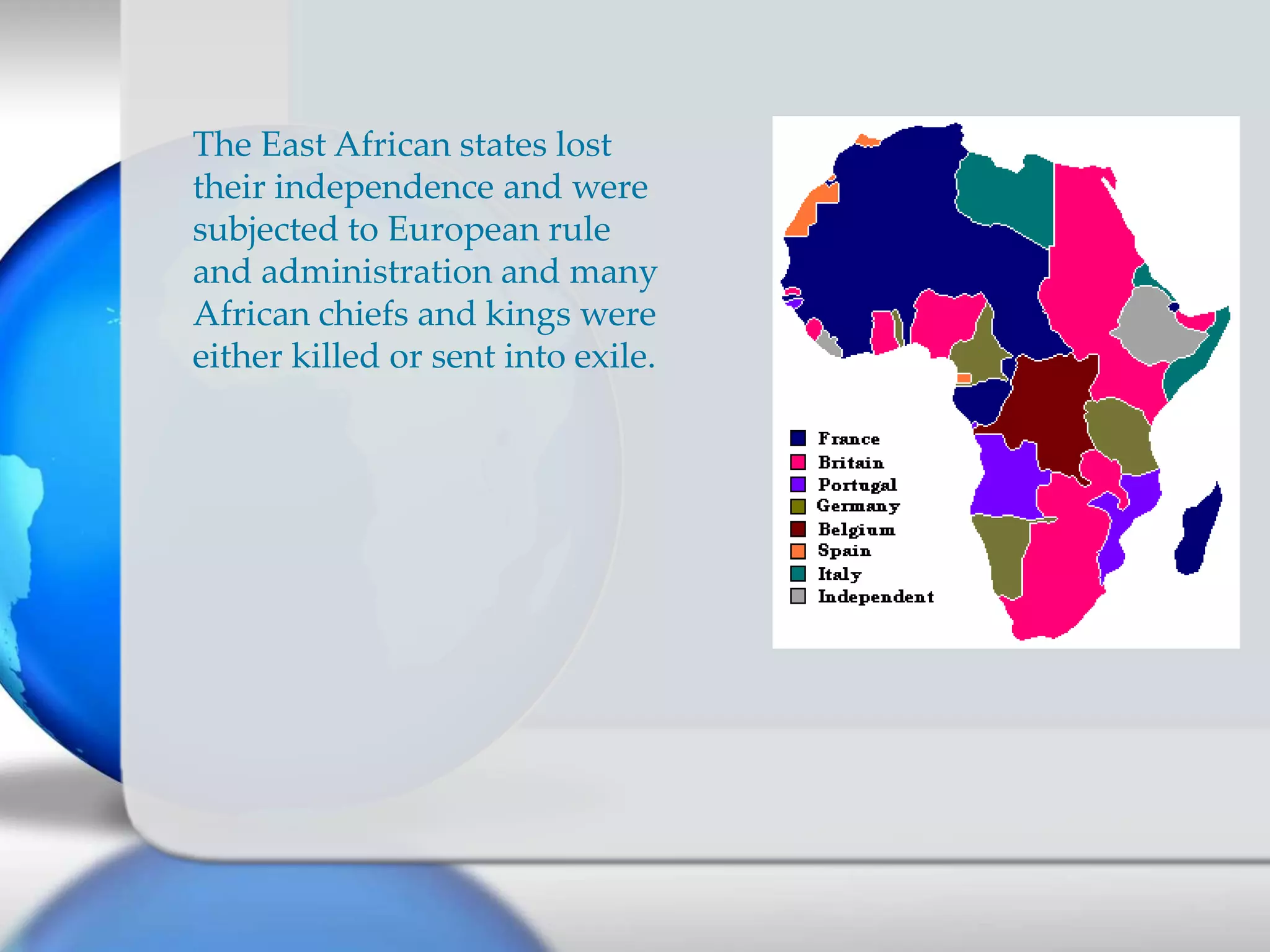 Pros and Cons of Imperialism: East Africa | PPTX