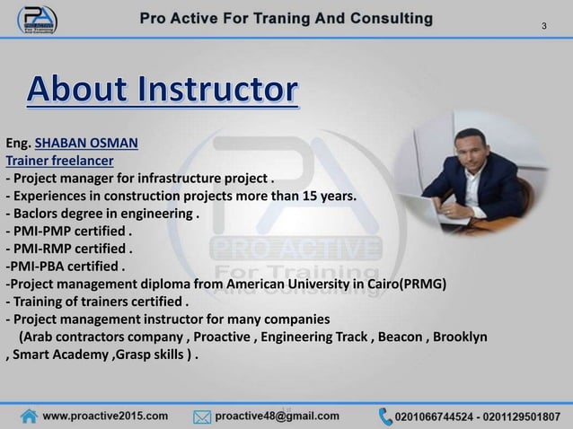 PMI_Pba introduction | PPTX