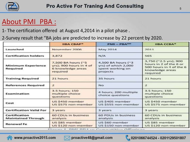 PMI_Pba introduction | PPTX