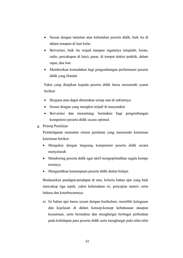 KEL 2 Prinsip-Prinsip Penyusunan Bahan Ajar | PDF