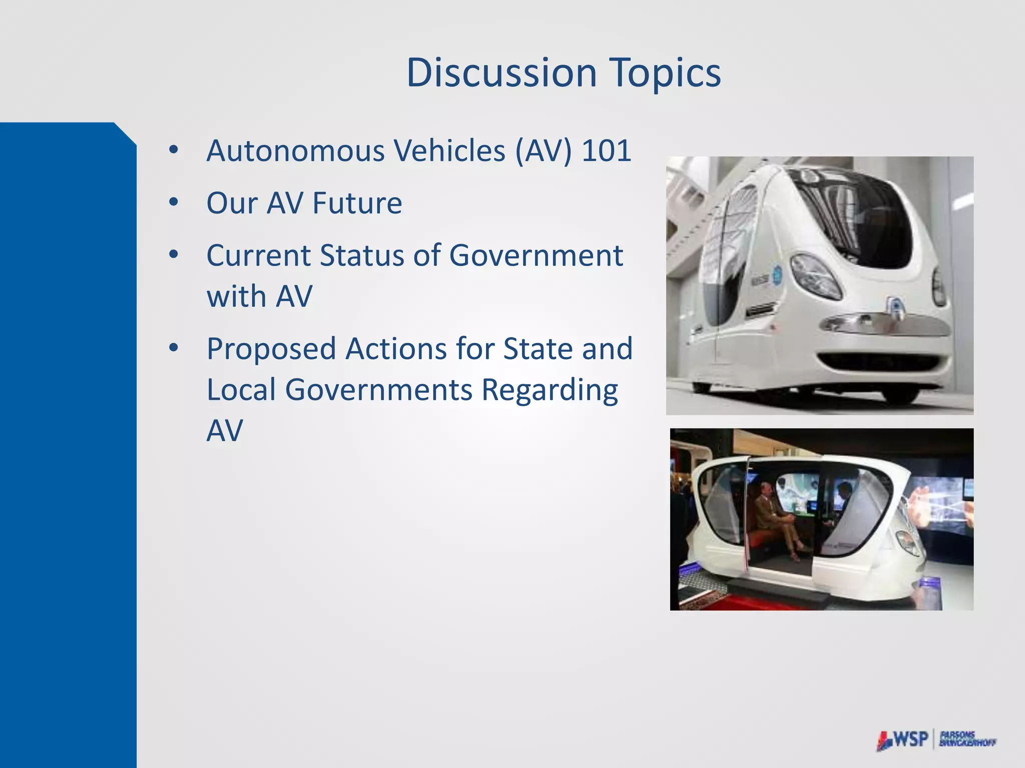 How Our Cities Can Plan for Driverless Cars | PPT