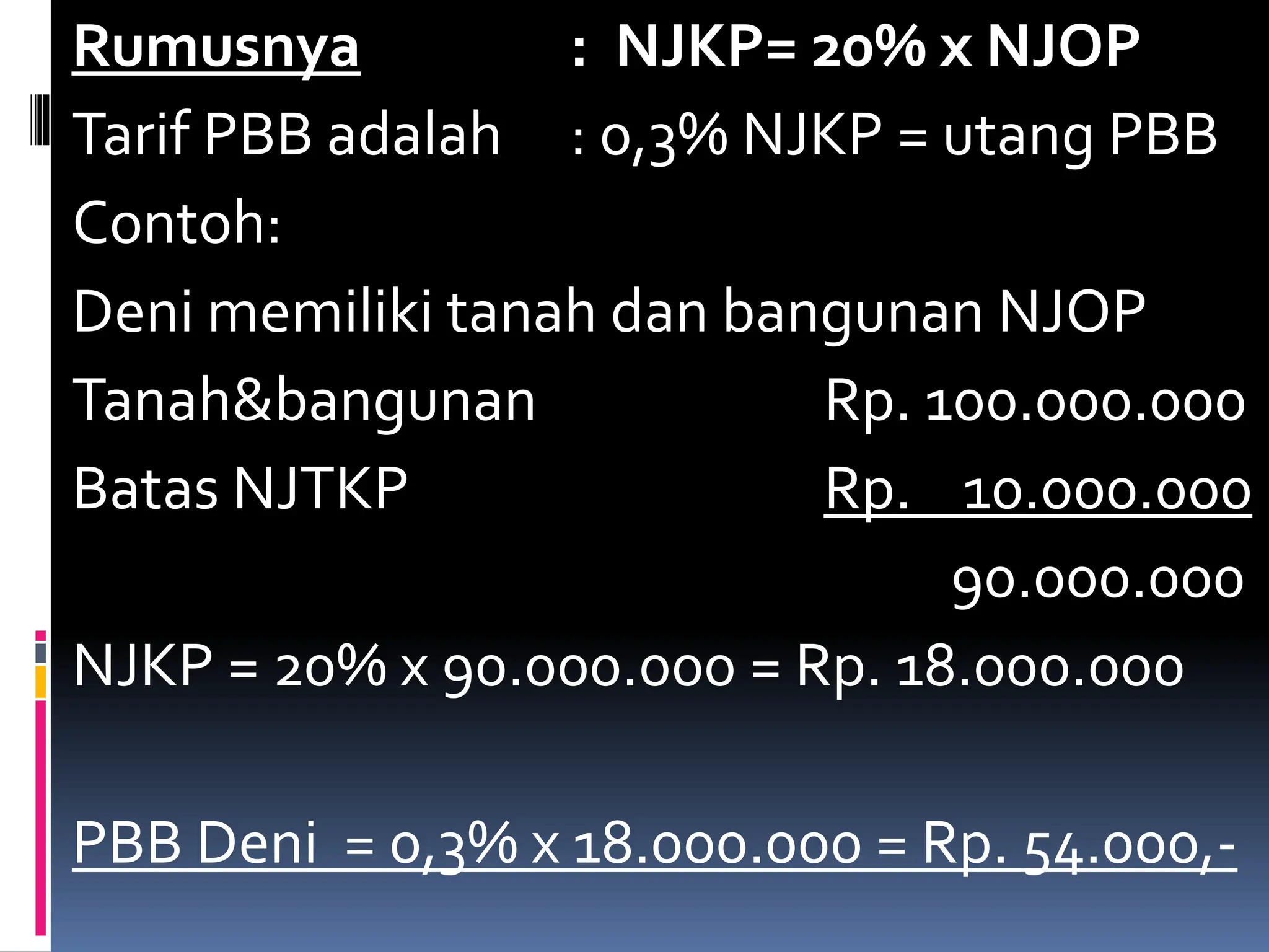 SOSIALISASI PAJAK BUMI DAN BANGUNAN (PBB) | PPTX