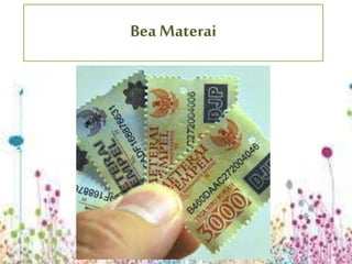 PBB dan Bea Materai | PPTX