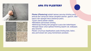 PBB Kelompok 6_Plester Dan Board Material.pptx