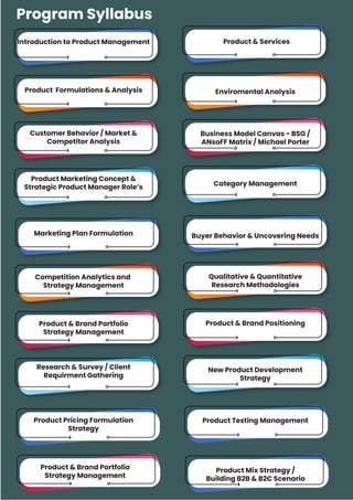 Product and Brand Management Program Details | PDF