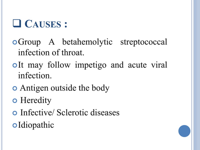 GLOMERULONEPHRITIS | PPTX
