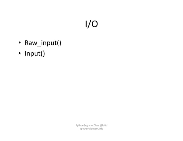 Python Beginner Class day-09-fileio | PDF