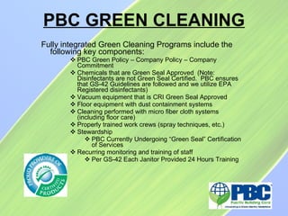 Pacific Building Care | PPS | Environmental Services Industry | Industries