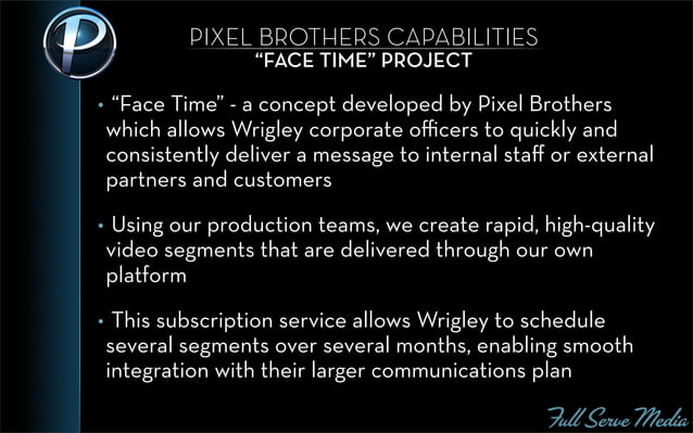 Pixel Brothers Capabilities Presentation | PPT