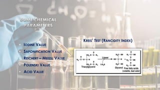 Biochemical tests for fats & oils | PPT