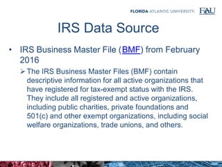 Nonprofit Data for Palm Beach County | PPT