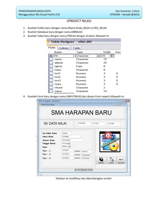Pbd nilai job_(1) | PDF